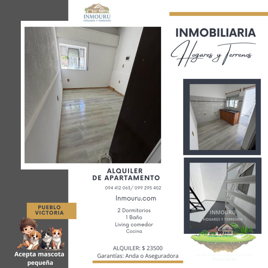 INMOURU Hogares y Terrenos Apartamento ID.2352 - ALQUILER de ...